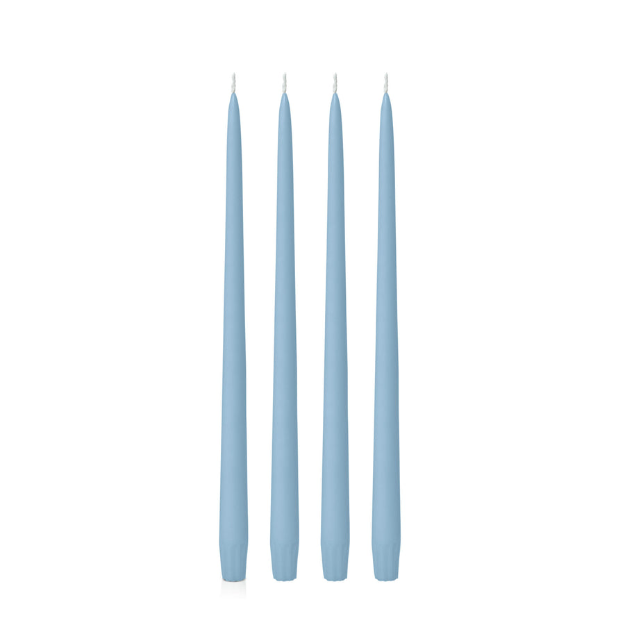 Pastel Blue 35cm Taper Candles – Hueseeka