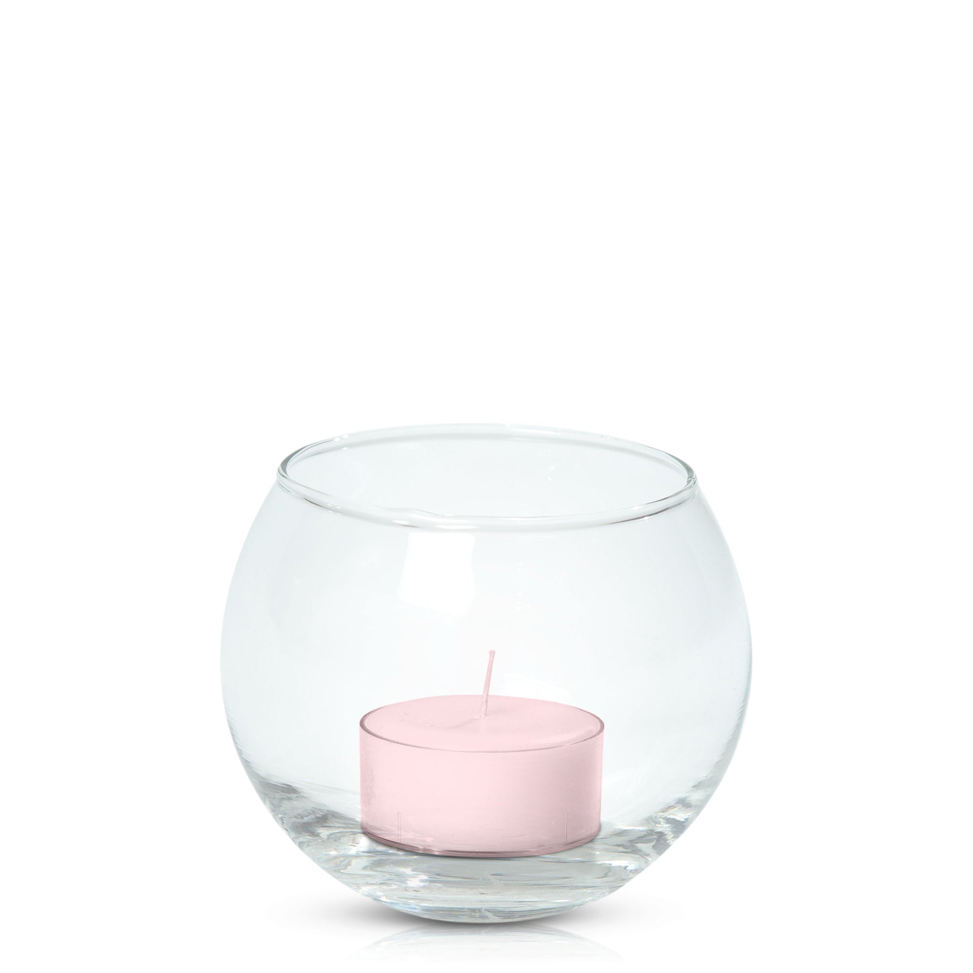 Blush Pink Tealight in Fishbowl Pack – Hueseeka