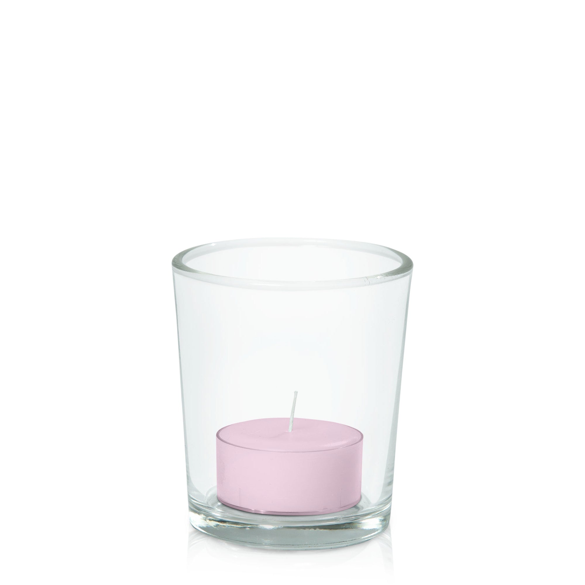 Pastel Pink Tealight in Glass Votive Pack – Hueseeka